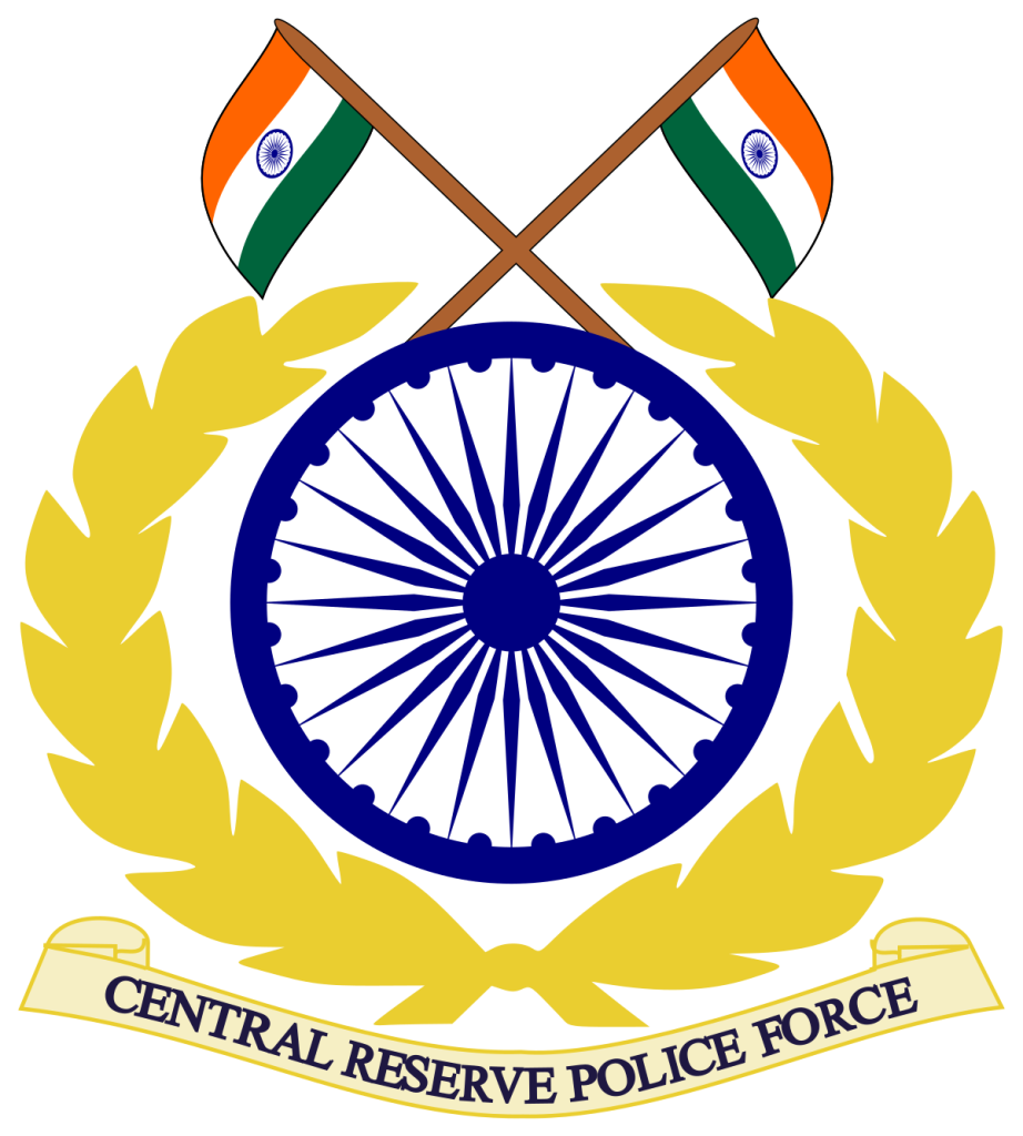 CRPF (White) Printing Tshirt 2024 - Nameprint.IN