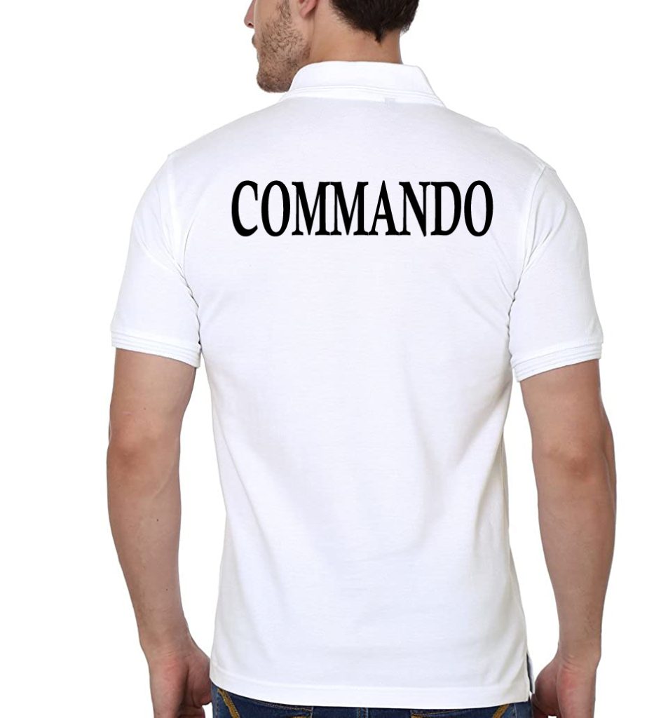 NSG Commando Printed Tshirt 2024 - Nameprint.IN
